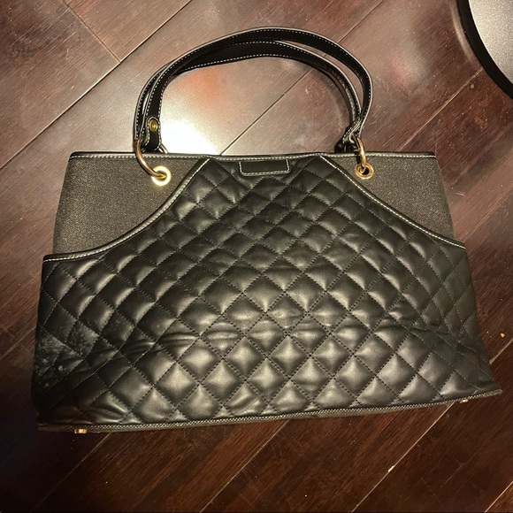 Bags | New Black Leather Quilted Bag | Poshmark